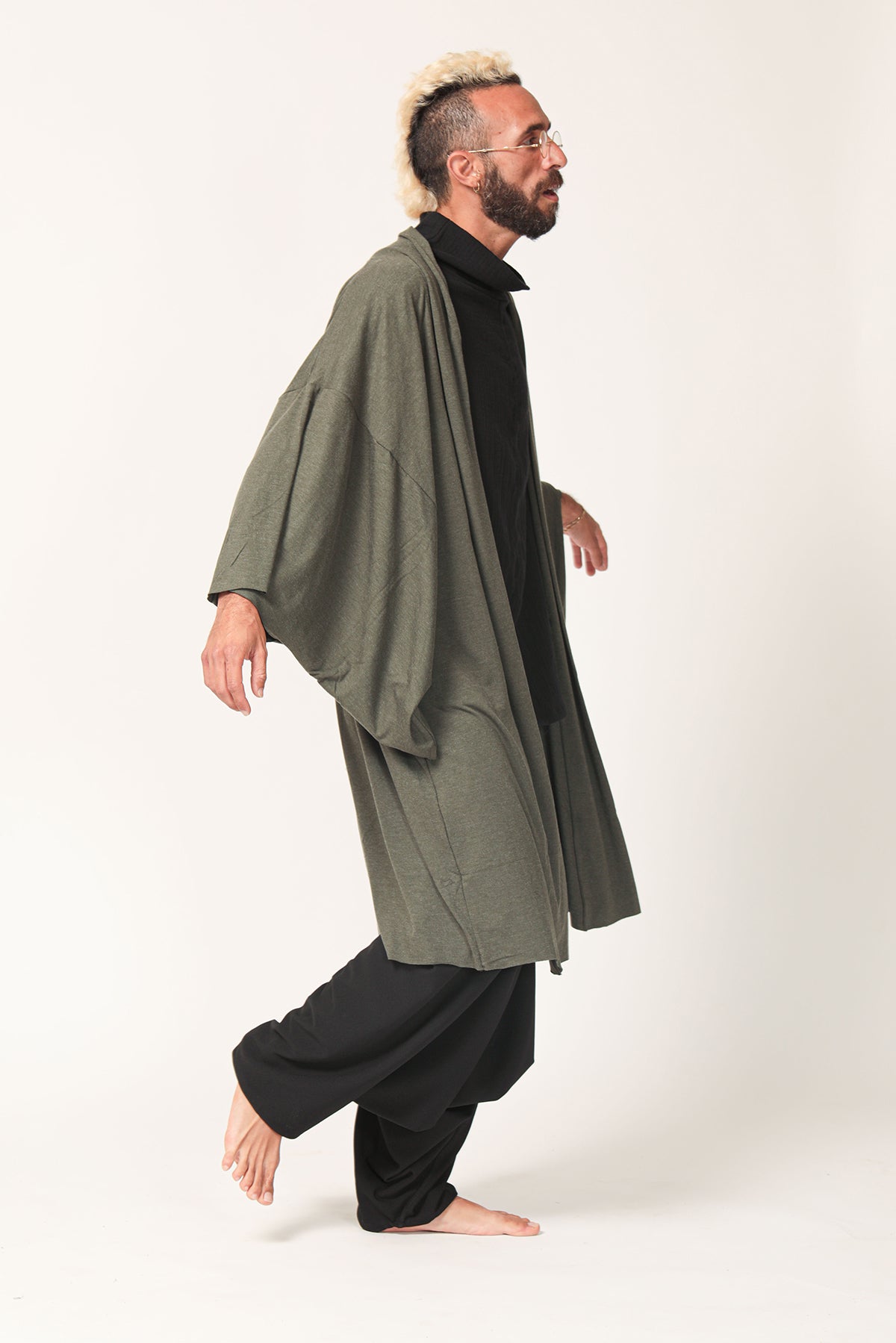 Unisex Green Haori Jacket – Urbanic Tribe by Charu